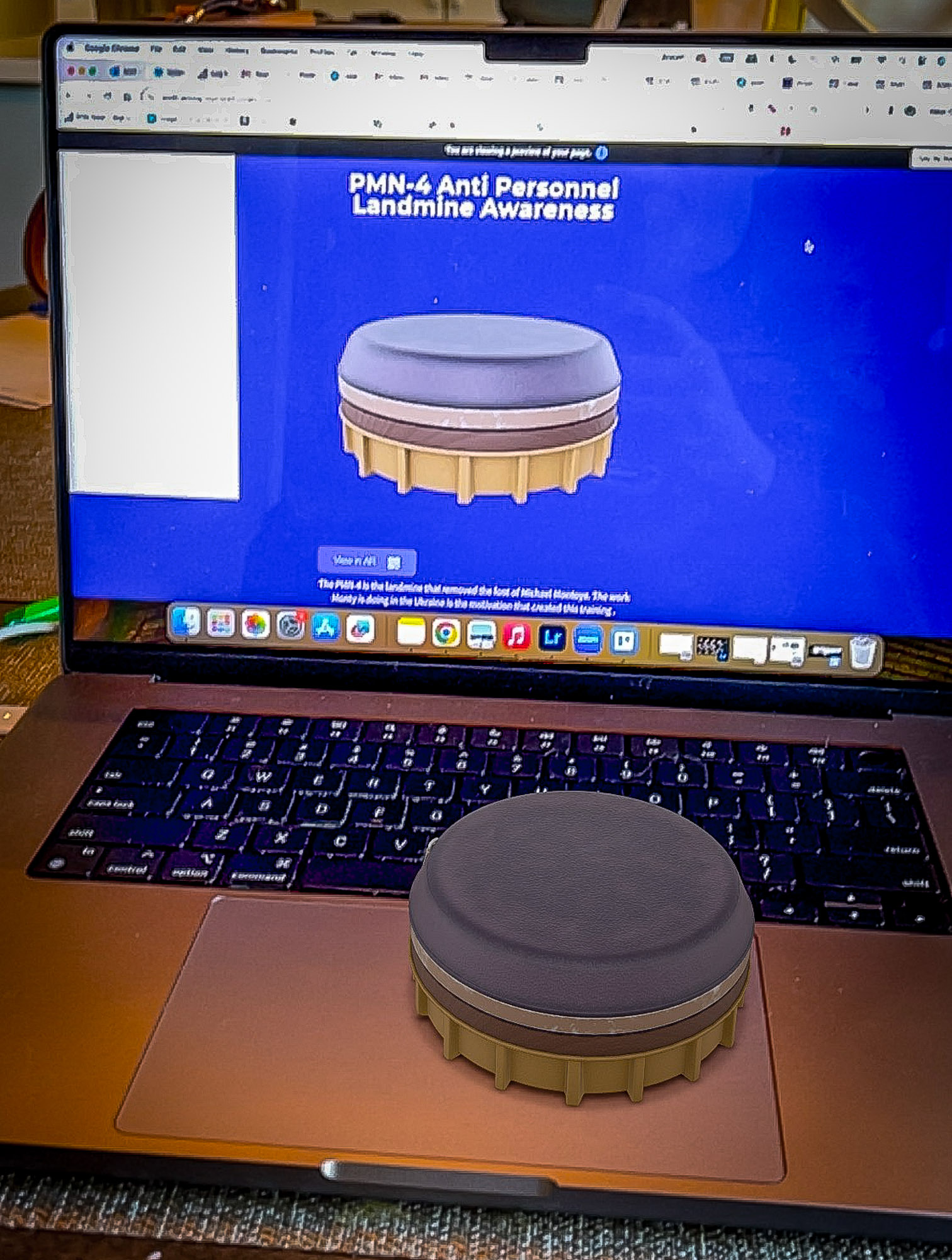 3D & Augmented Reality Landmine Awareness Training Available - EOD Gear
