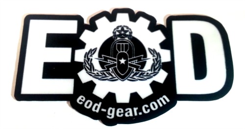 These EOD Stickers are great for placing anywhere.