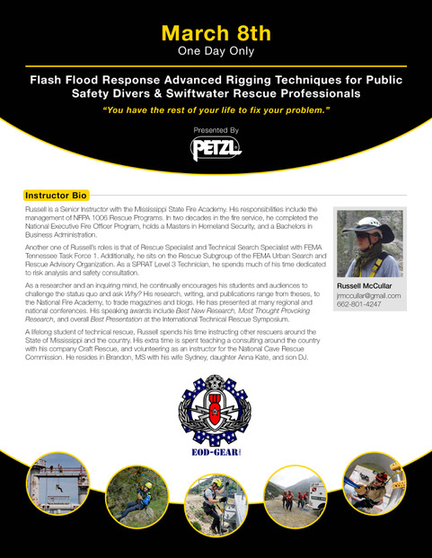 Flash Flood Response Advanced Rigging Techniques