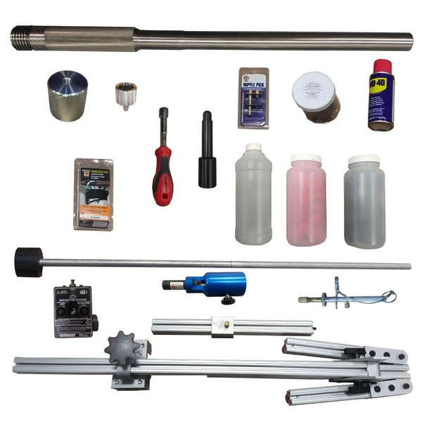 Drop Safe Disruptor kit with Push Lock Breech and Post Stand