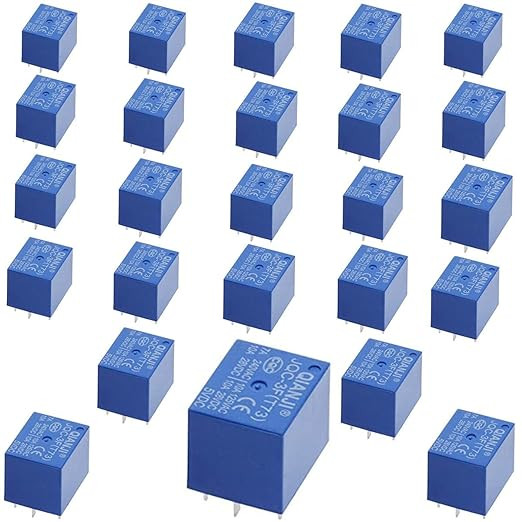 5V Mini Power Relay - 5 Pin - 25 Piece - EOD Gear
