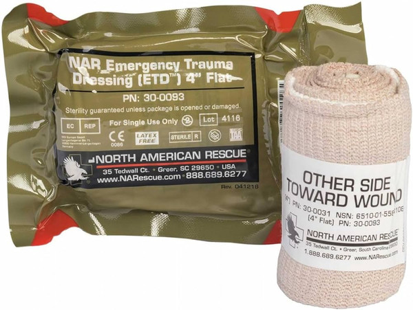 NAR Emergency Trauma Dressing ETD 4 Inch | EOD Gear
