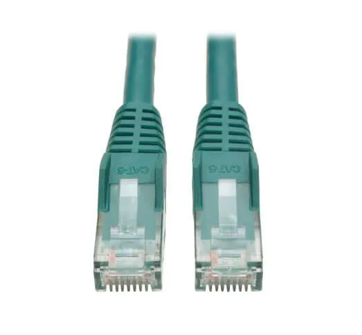 12” Green Ethernet Patch Cable CT6 | EOD Gear