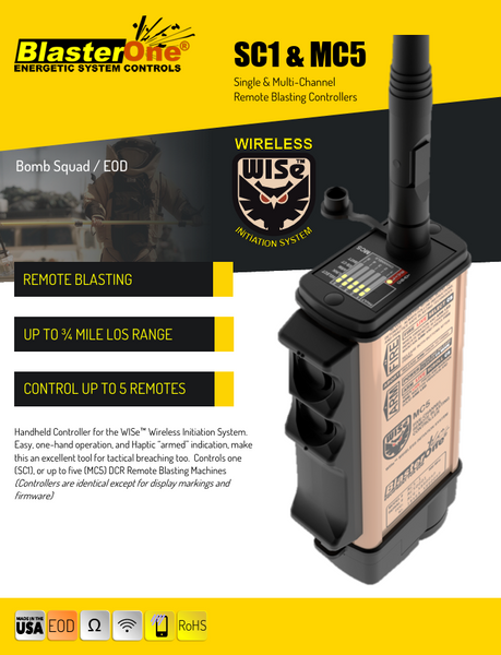 MC5-2 Five-Channel Remote Blasting Kit