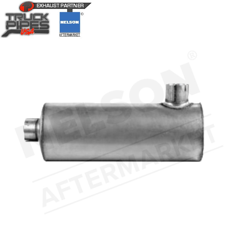 Type 5 Round Muffler 8.5" x 27" with 3" IN/OUT 86192M