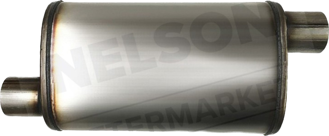 Type 2 Round Muffler 8.5" x 31.2" with 3" INLET/OUTLET 86139M