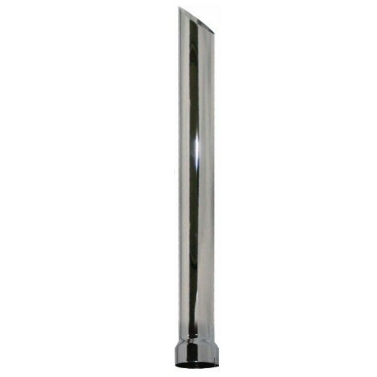 4" x 48" Miter Stack Pipe Chrome ID Bottom Nelson 90595C