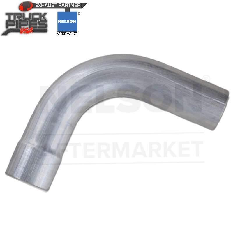 5" OD-ID 90 Degree Exhaust Elbow Aluminized x 8.5" Leg Length Nelson 89924A