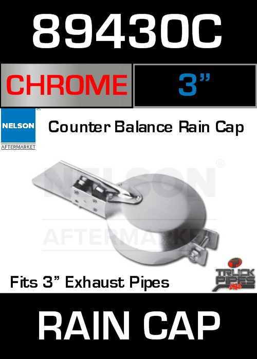 RAIN CAPS - Truckpipe.com - Nelson Global Aftermarket Exhaust Products