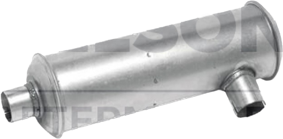 Type 7 Muffler 3.5" x 4" x 8.3 x 11.5" x 32" Oval Nelson 86537M