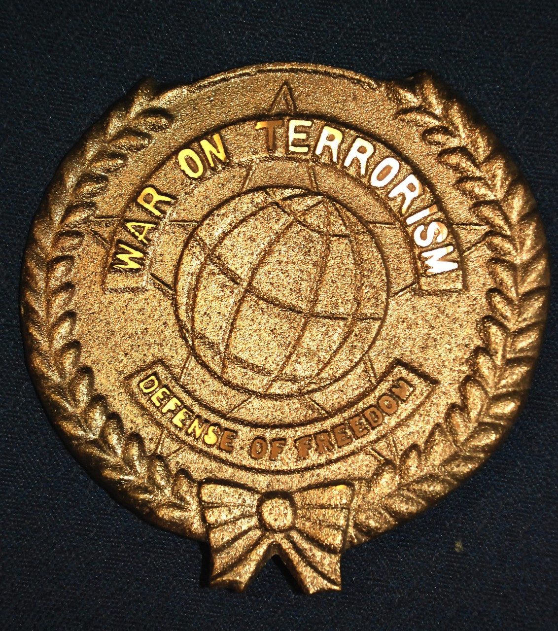 Global War on Terror Aluminum Marker with 3/8" x 21" Aluminum Rod ...