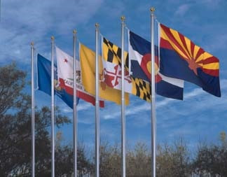 State Flag Sets, Nylon - Outdoor - fredsflags