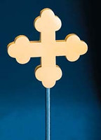 Flag Pole Botonee Crosses - Aluminum - fredsflags