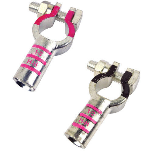 1 or 2 AWG Positive and Negative Post Top Style Battery Terminals for ...