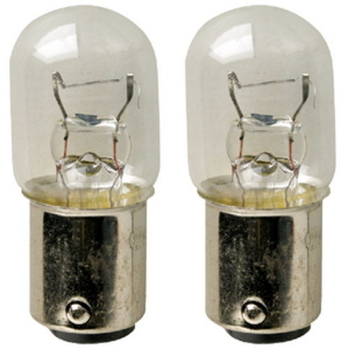 2 Pack of #1004 Double Contact Bayonet Replacement Incandescent Bulbs ...