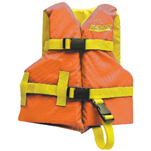 Seachoice Orange and Yellow Child Sized Type III PFD Safety, Life & Ski ...