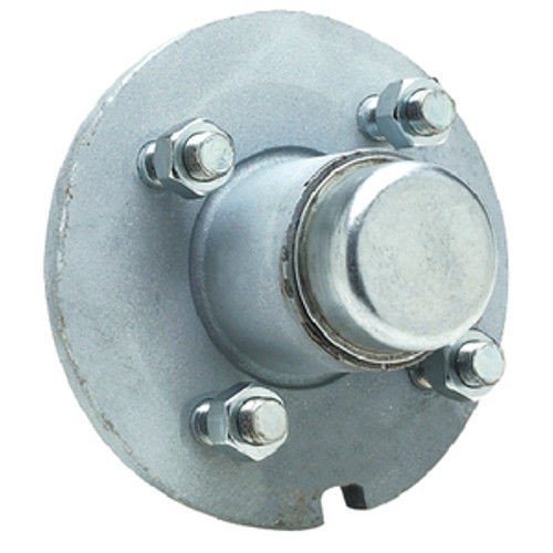 4 Stud Galvanized Boat Trailer Hub Kit with 1 Inch Bearings - White's ...