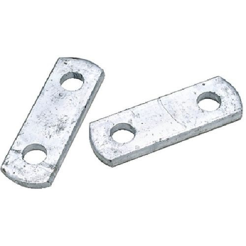 2 pack of 5-1/4 Inch Boat Trailer Zinc Plated Spring Shackles - White's ...