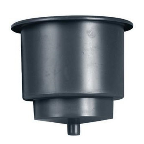Recessed Mount Black Plastic Drink Holder for Boats - Fits 3-3/4 Inch ...