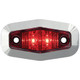 Red Submersible Mini Sealed LED Boat Trailer Side Marker and Clearance ...