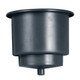 Recessed Mount Black Plastic Drink Holder for Boats - Fits 3-3/4 Inch ...