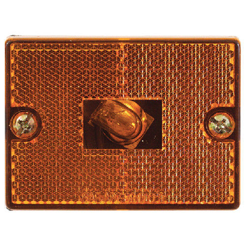 Amber Submersible Reflex Boat Trailer Clearance and Side Marker Light ...