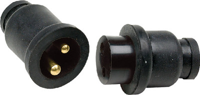 6, 12 or 24 Volt Inline Molded Marine Power Connector for Boats - White ...