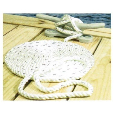 3/8 Inch x 20 Ft Premium Twisted Nylon Mooring and Docking Line for ...