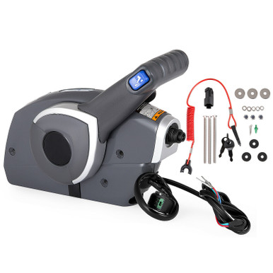 Side Mount Remote Control Box For Evinrude, Johnson, BRP, OMC - White's ...