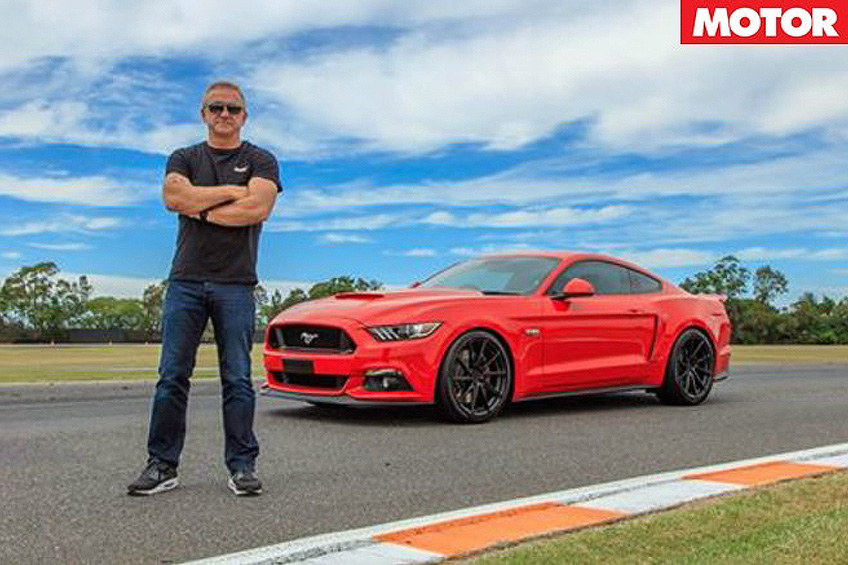 Russell Ingall shows off his new Herrod Performance Ford Mustang ...
