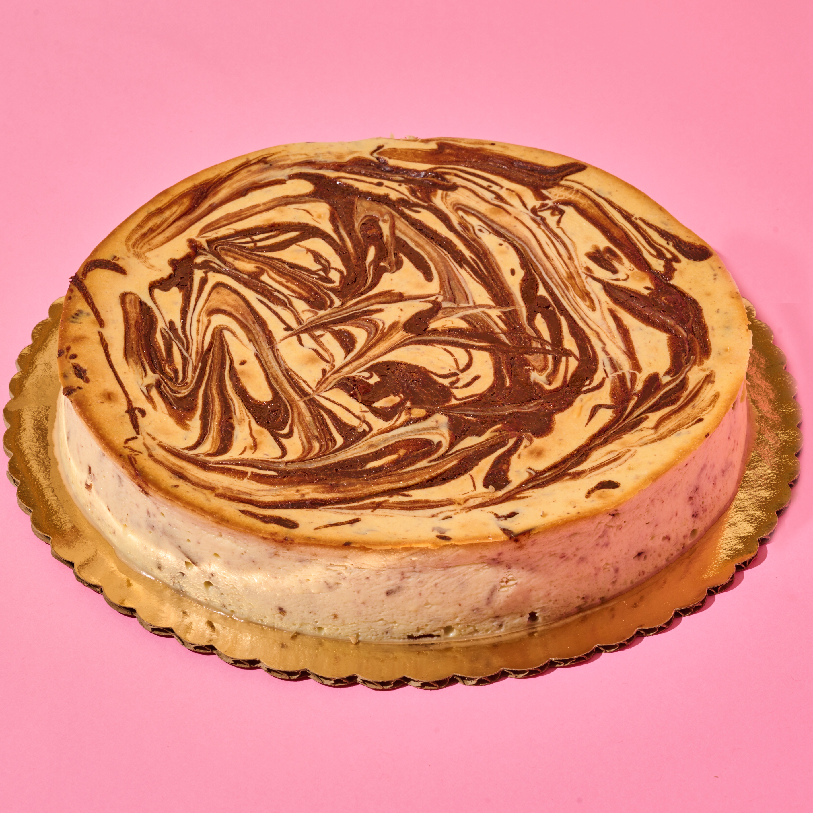 CHOCOLATE MARBLE CHEESECAKE 6" ($24.00)
