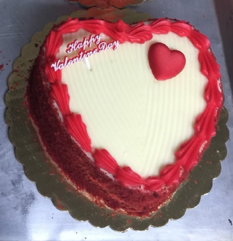 Celebrating Love with Veniero's Heart-Shaped Red Velvet Cake - Veniero's