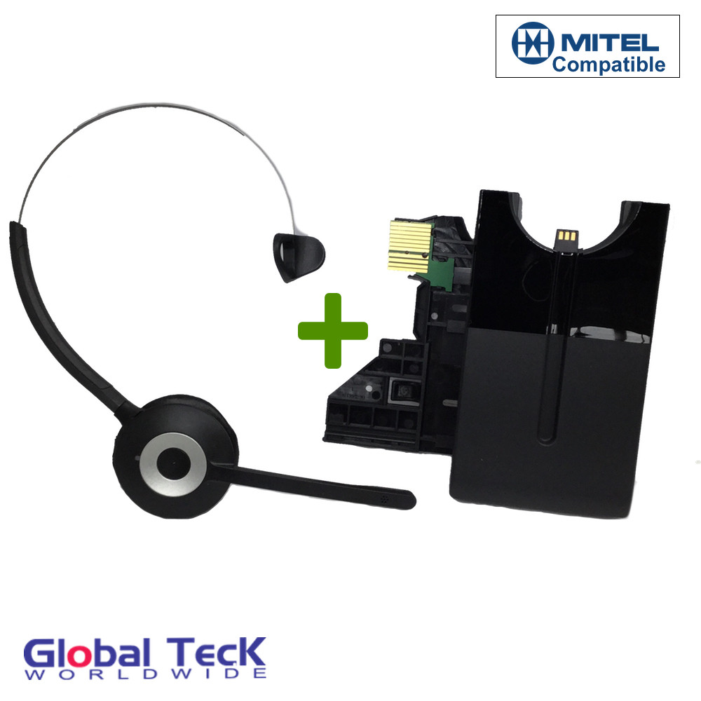 Mitel Wireless DECT Headset for Mitel MiVoice Phones Bundle with Bonus ...