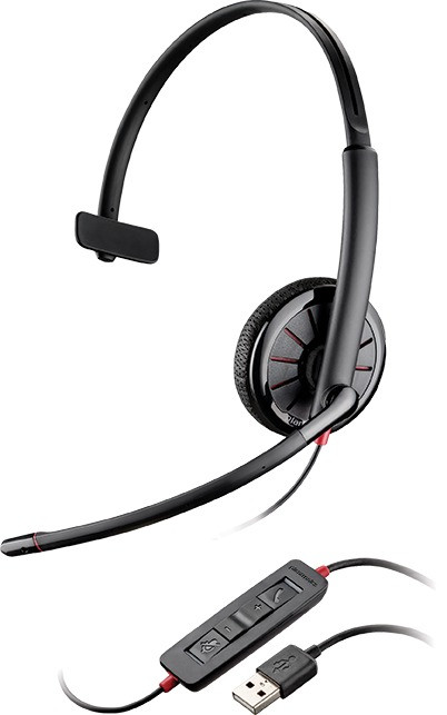 Plantronics C310-M USB Headsets, Microsoft Optimized for Lync, OCS ...