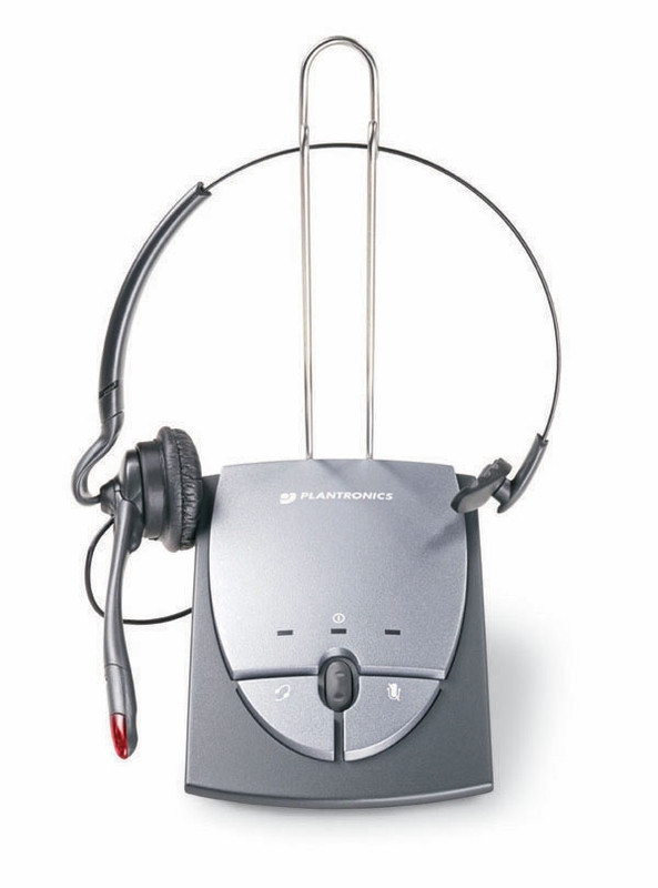 Cisco Compatible Plantronics S12 Telephone Headset System, 65145-01 ...