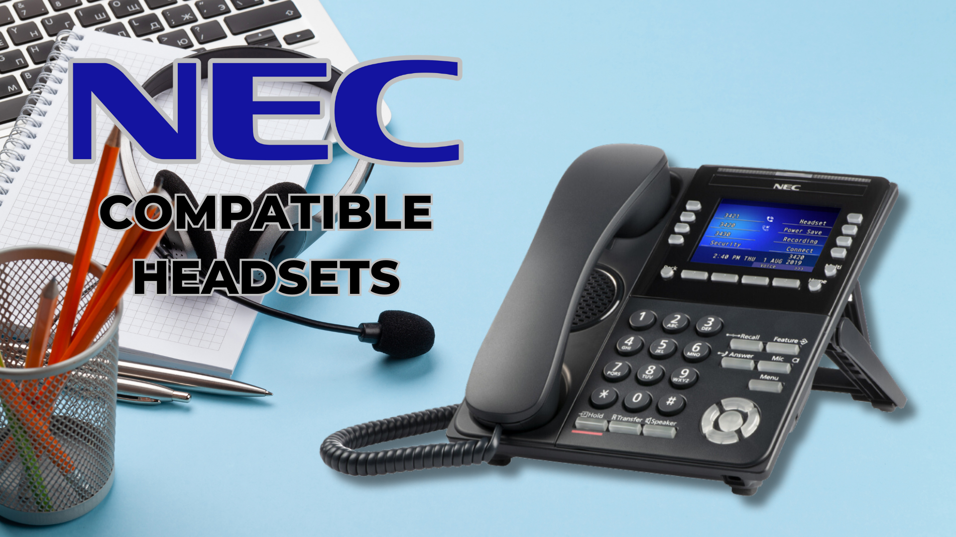 5 Best NEC Compatible Headsets for Clearer Calls and Focus - Global Teck