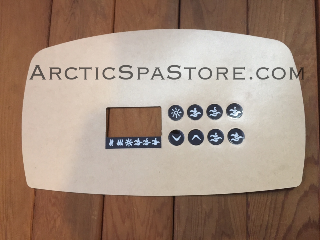 Topside Control Panel Overlay Sticker (EPIC Series) | Arctic Spas