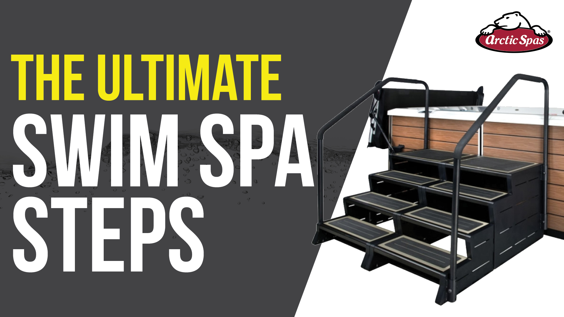 Arctic Spa Swim Spa Steps 3 or 4 tier Mod Steps, the Ultimate Swim Spa ...