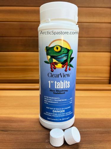 1" Chlorine Tablets 2# Clearview - Arctic Spa Store