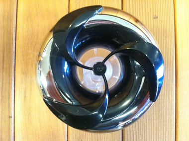 3" Pepperleaf Stainless Steel Threaded Jet