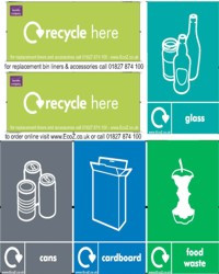 Recycling Sticker Set - Cut Price Kitchens