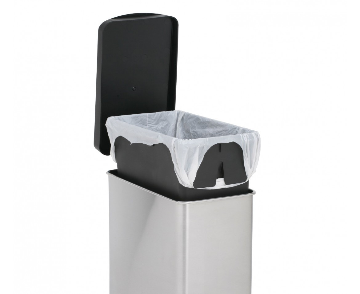 simplehuman 10 Litre Stainless Steel Profile Pedal Bin