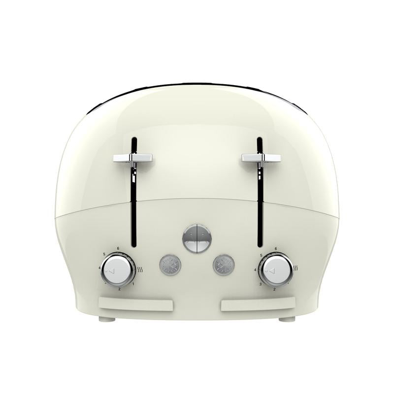 Funky Cream Toaster - Cut Price Kitchens