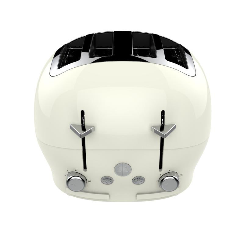Funky Cream Toaster - Cut Price Kitchens