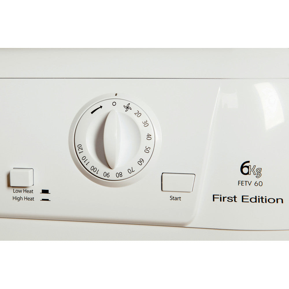 Hotpoint First Edition FETV60CP 6Kg Tumble Dryer White - Cut Price Kitchens