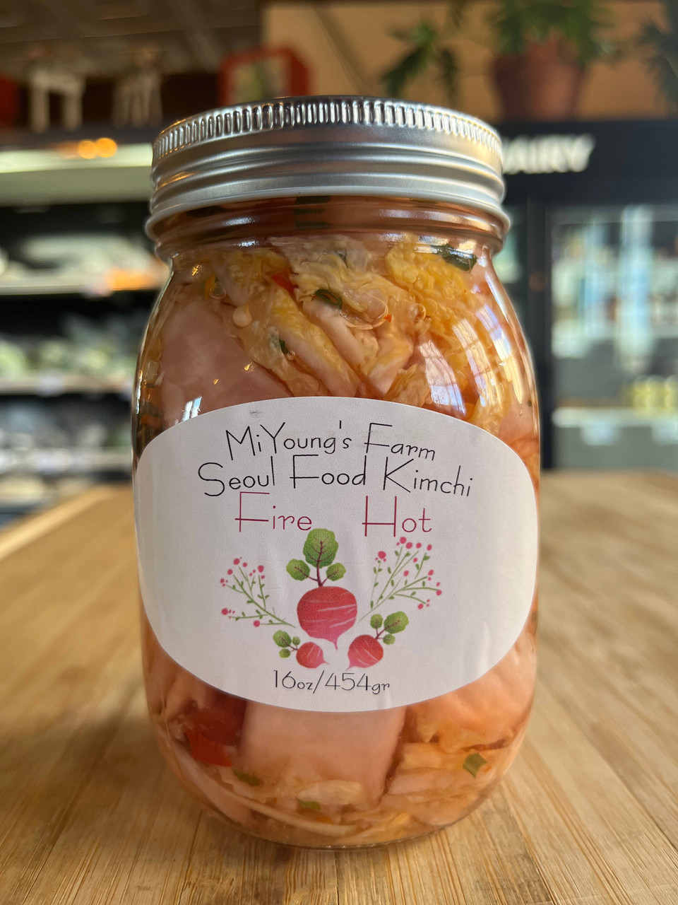 Seoul Food Kimchi Fire Hot 16 oz - tiny grocer ABQ