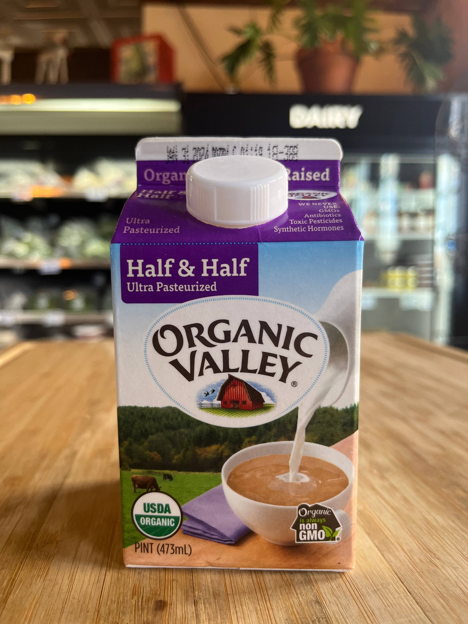Half & Half Pint - tiny grocer ABQ