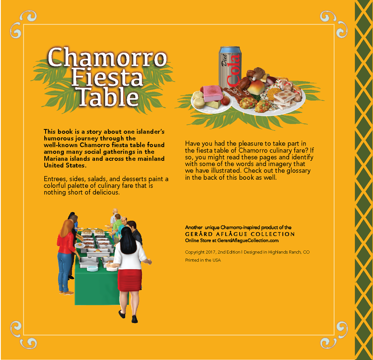 Chamorro Fiesta Table Poetic Short-Story Book, 2nd Edition