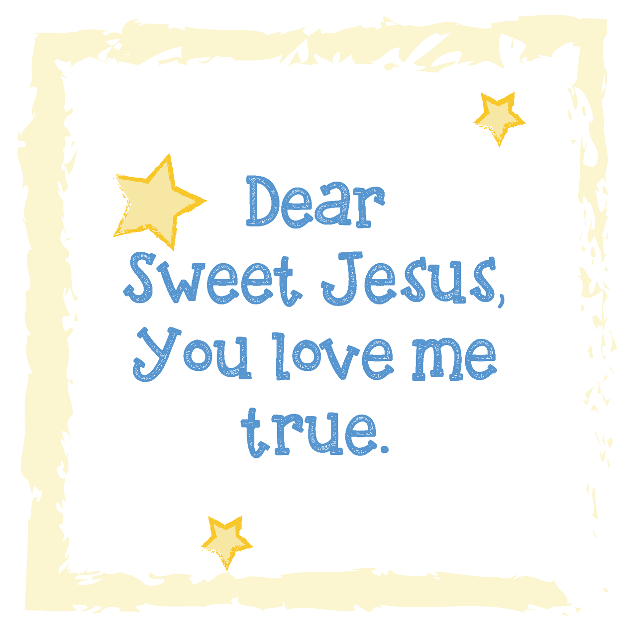 Dear Sweet Jesus, Thank You - Children's Book