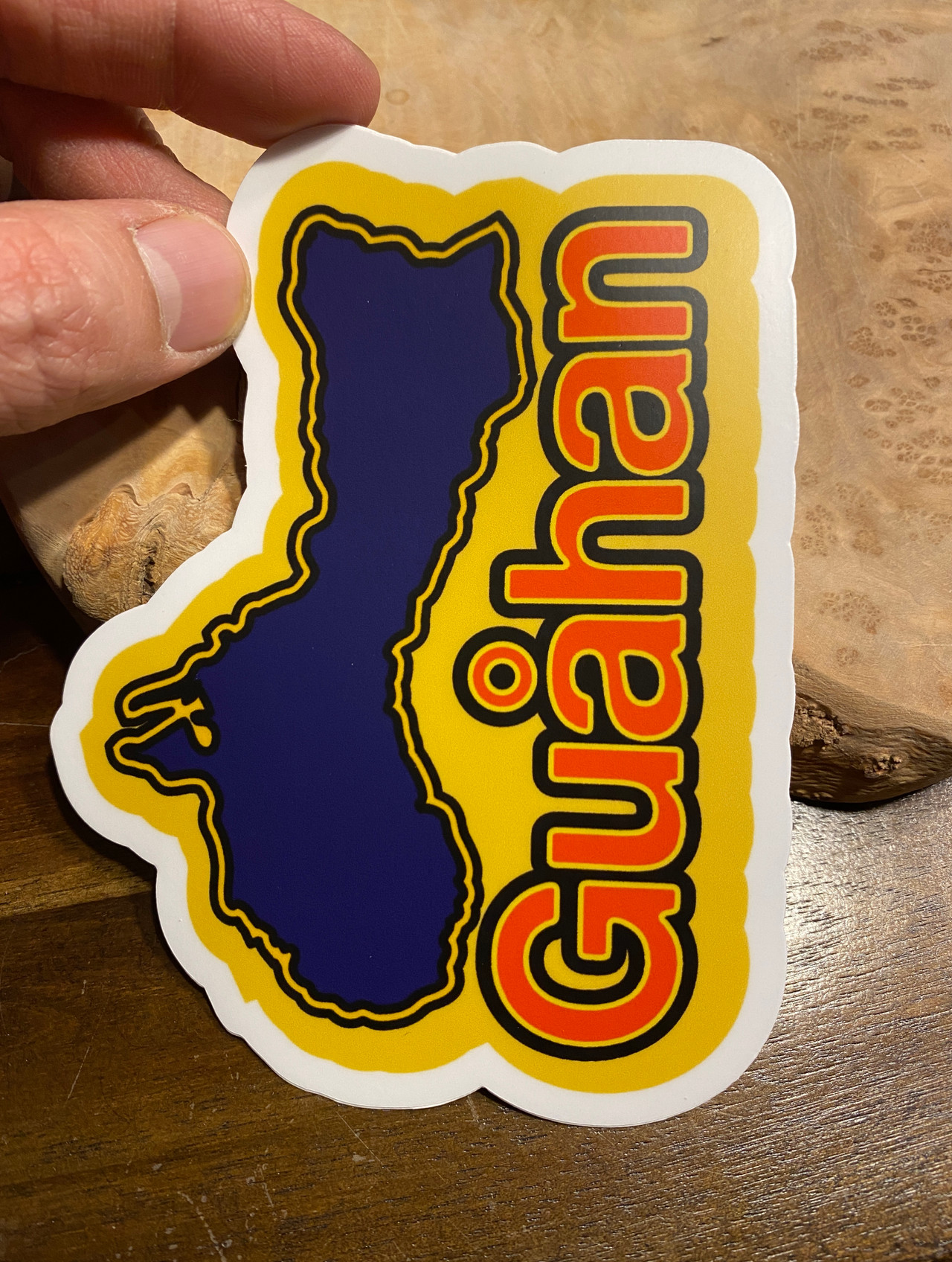 5" Guahan (Guam) Island of Guam Dope Decal